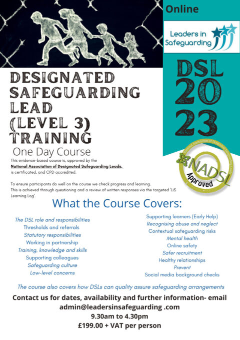 Training Courses to help keep your safeguarding arrangements up to date.